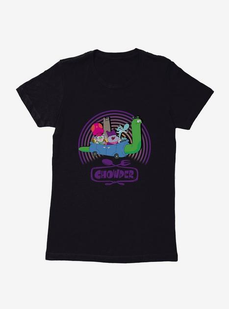 Cartoon Network Chowder Traveling Posse Womens T-Shirt | BoxLunch