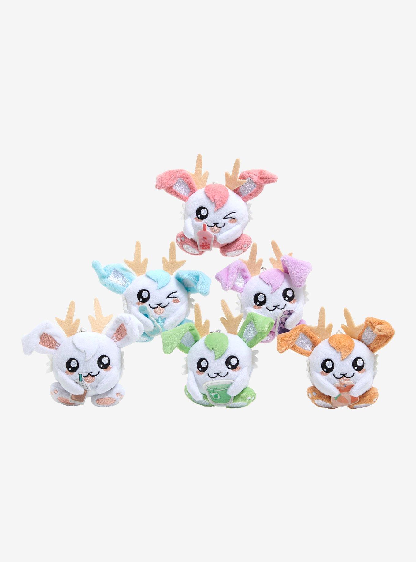Jackalopes with Drinks Plush Blind Assortment Keychain | BoxLunch