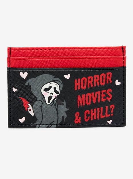 Scream Chibi Ghost Face Blood Cardholder | Hot Topic