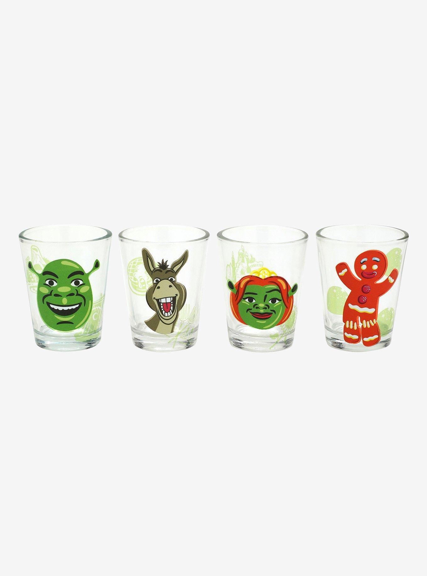 Shrek Character Mini Glass Set | BoxLunch