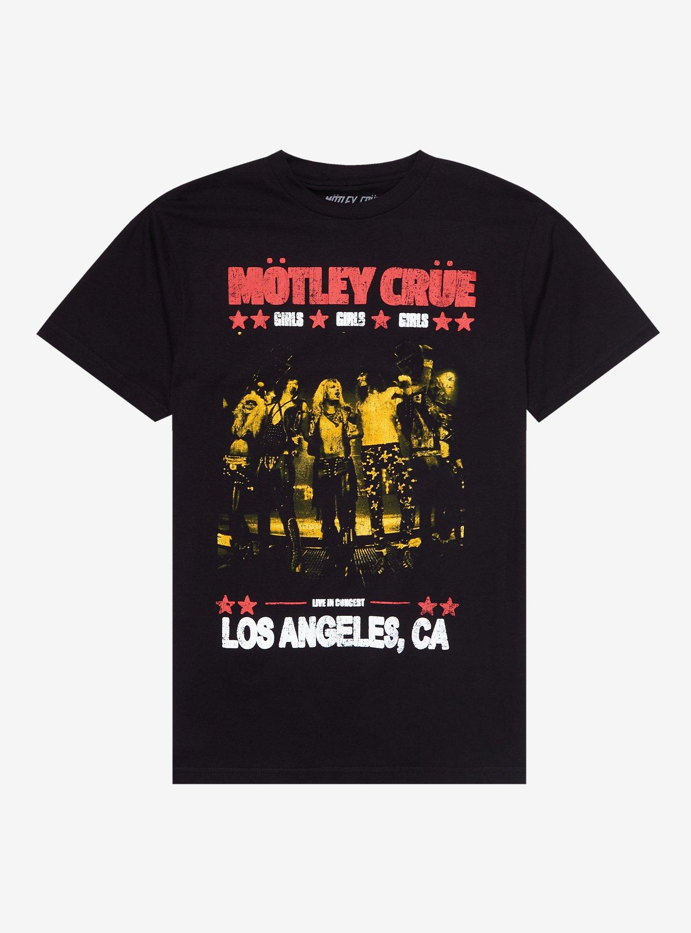 Motley Crue Girls Girls Girls Live In Concert T-Shirt | Hot Topic