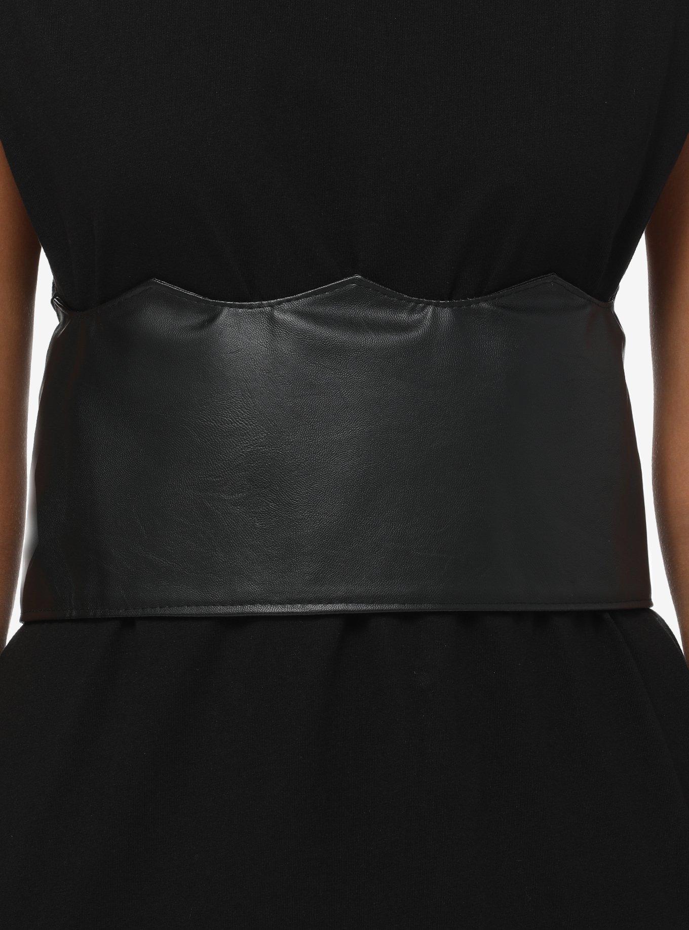 Bat Wing Zip-Up Corset | Hot Topic