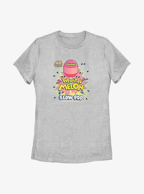 Tootsie Roll Blow Pop What A Melon Womens T Shirt Grey Boxlunch