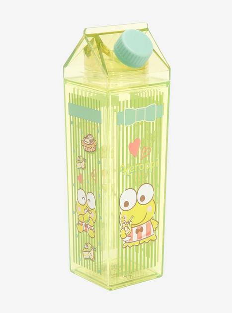 Hello Kitty Keroppi Milk Carton Water Bottle | Hot Topic