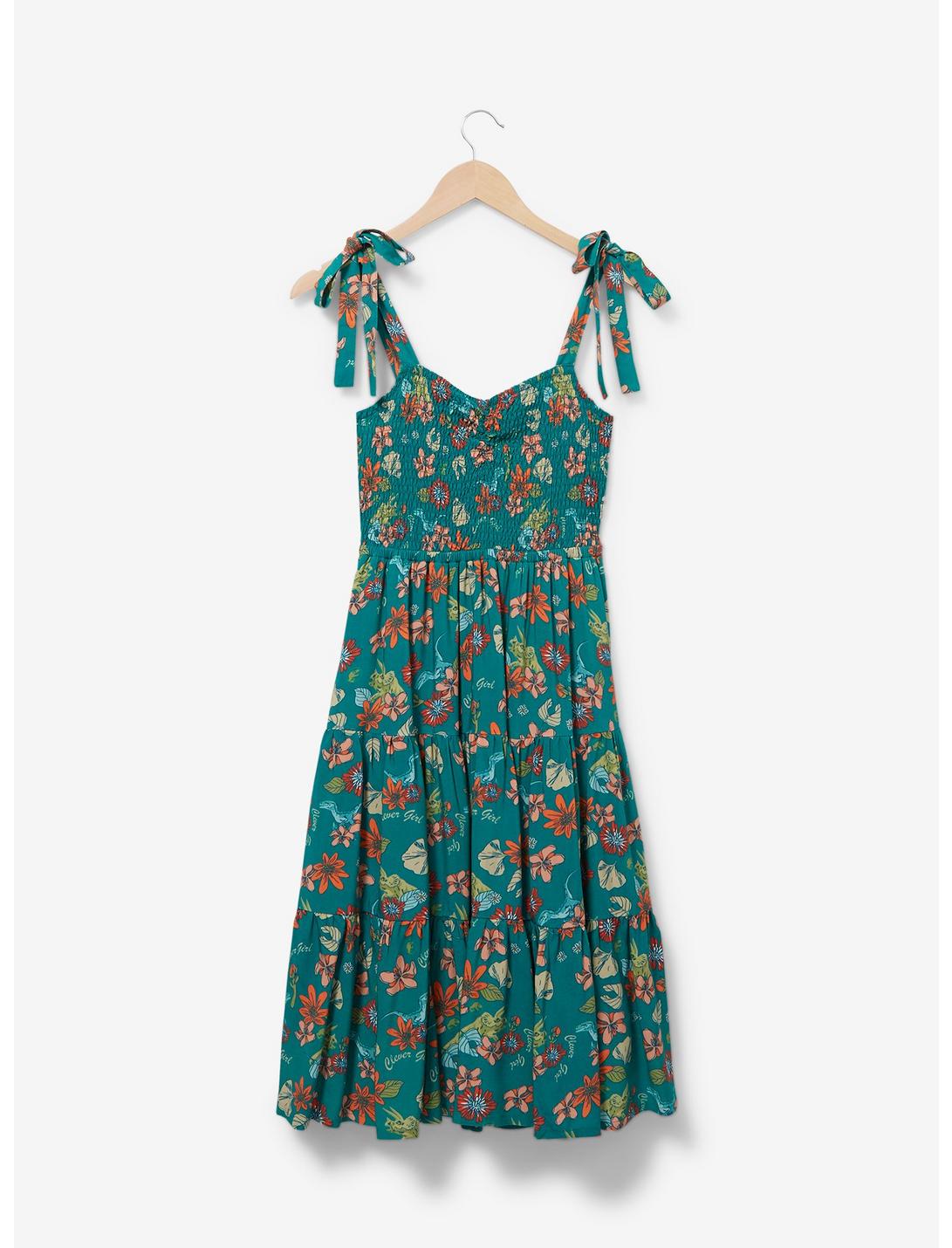 Jurassic Park Botanical Raptor Allover Print Tank Dress - BoxLunch ... Jurassic Park Botanical Raptor Allover Print Tank Dress - BoxLunch ...