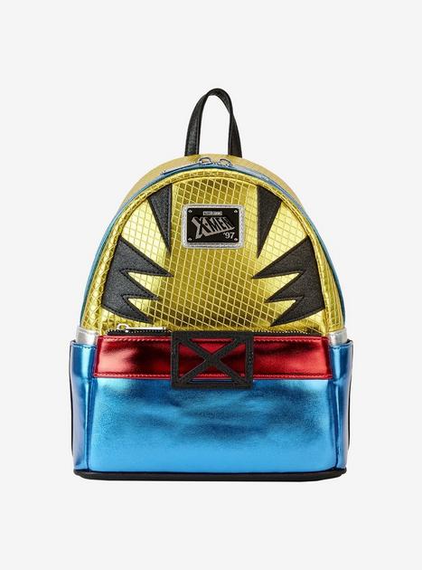 Loungefly Marvel X-Men Wolverine Suit Metallic Mini Backpack | BoxLunch