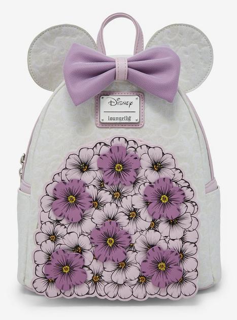 Loungefly Disney Minnie Mouse Lace Floral Ears Mini Backpack - BoxLunch ...