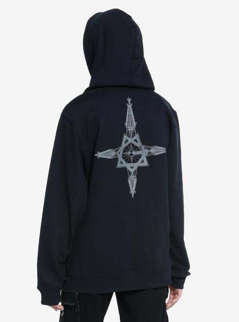 Ghost Bat Wing Girls Hoodie | Hot Topic