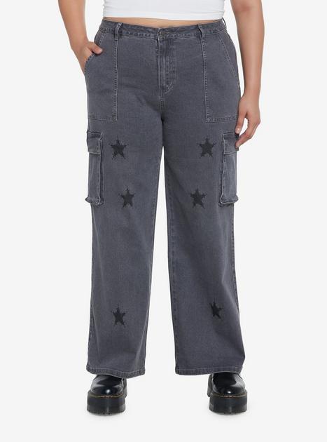 Grey Star Cargo Pants Plus Size | Hot Topic