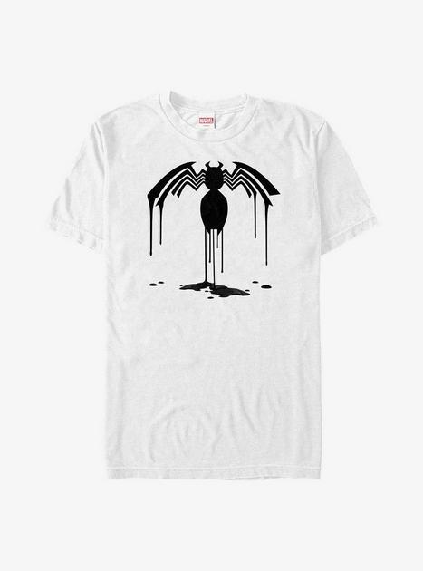 Marvel Venom Drippy Symbiote Spider Icon Big & Tall T-Shirt - WHITE ...