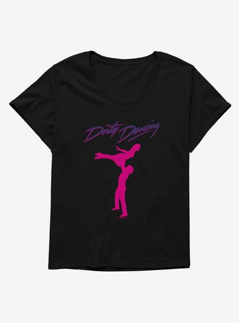 Dirty Dancing Silohouette Lift Girls T-Shirt Plus Size | Hot Topic