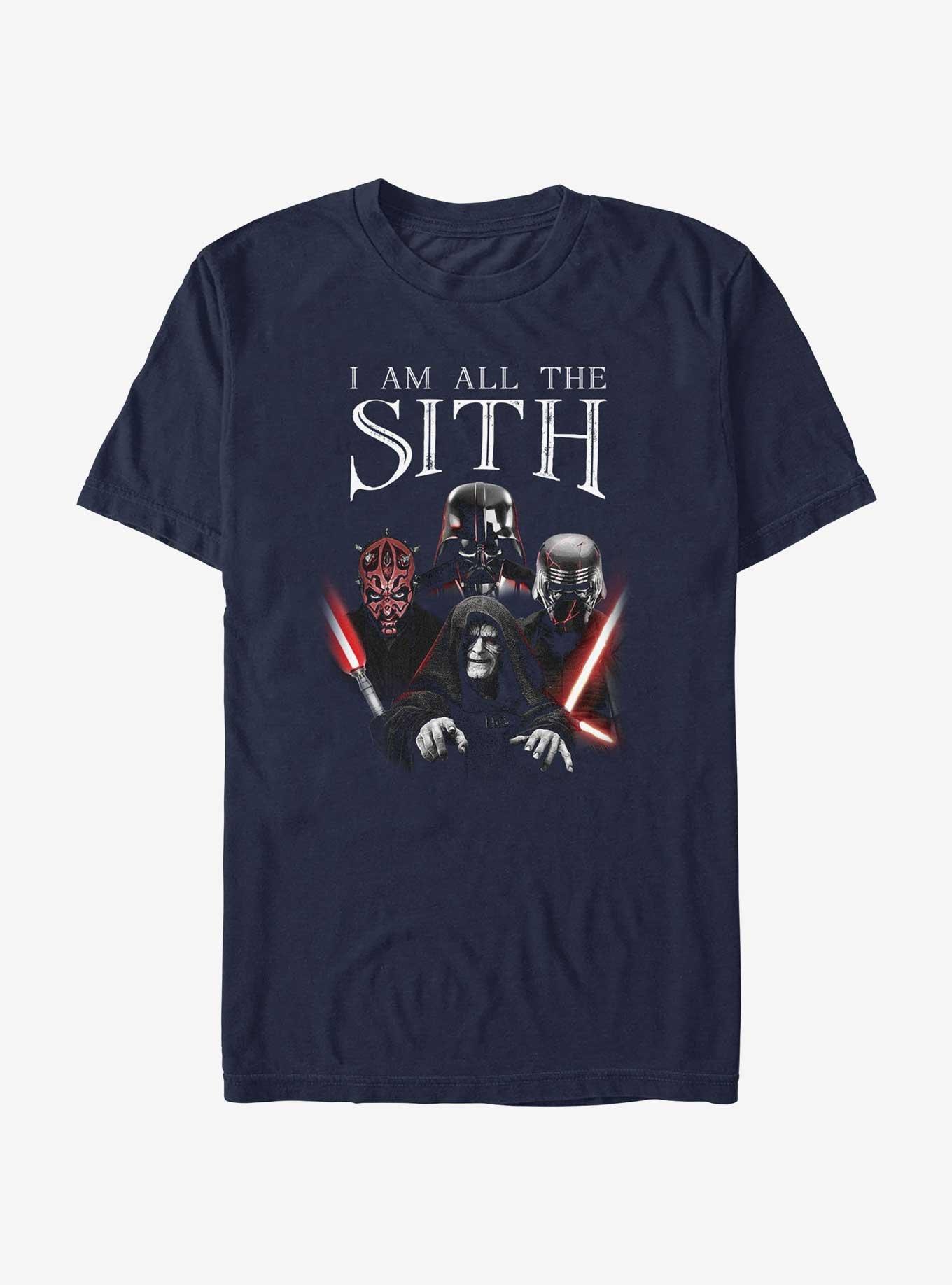 Star Wars All The Sith T-Shirt - BLUE | BoxLunch
