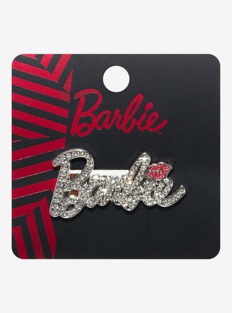 Barbie Logo Rhinestone Two-Finger Ring | Hot Topic