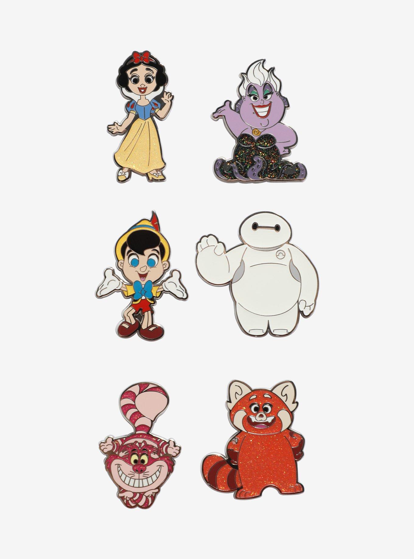 Loungefly Disney100 Glitter Character Blind Box Enamel Pin | Hot Topic