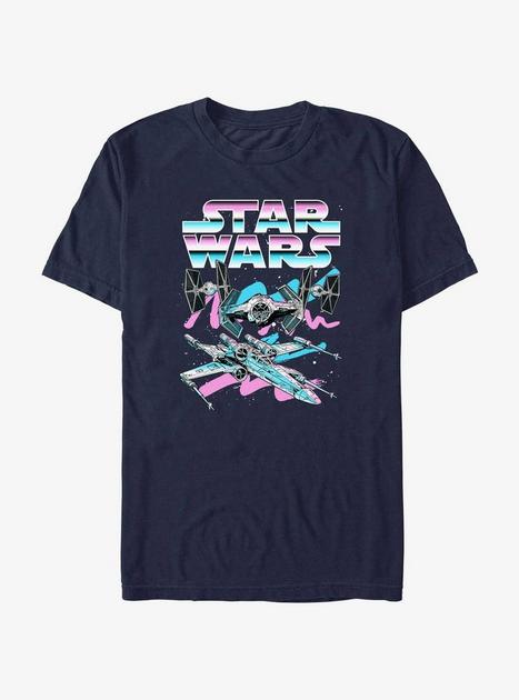 Star Wars Vintage Space T-Shirt - BLUE | Hot Topic
