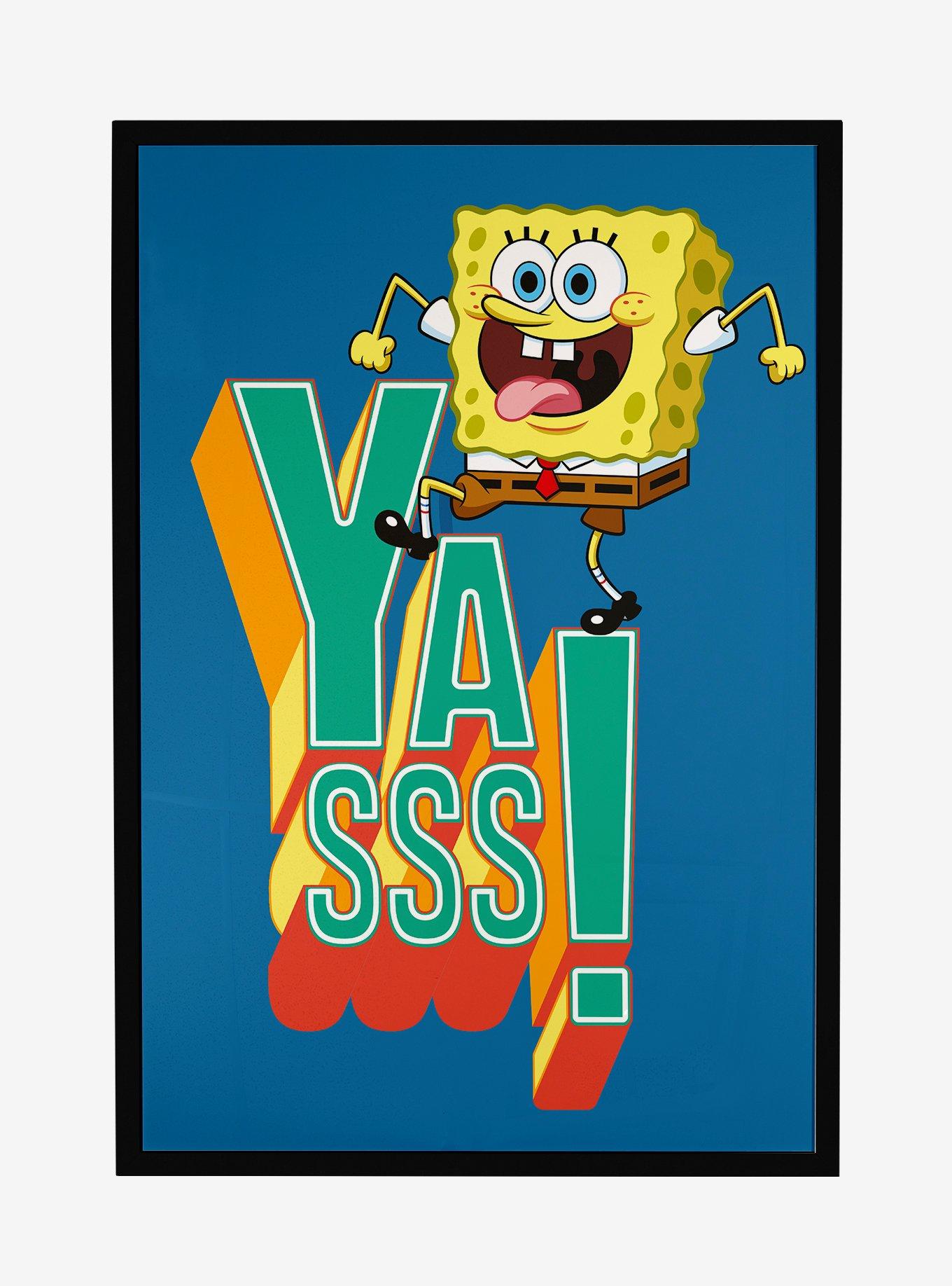 Spongebob Squarepants Yasss! Framed Poster | BoxLunch