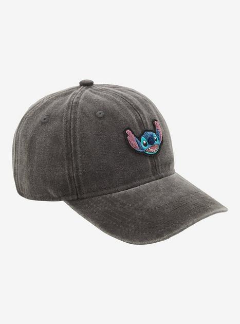 Disney Lilo & Stitch Smiling Stitch Chenille Patch Cap - BoxLunch ...