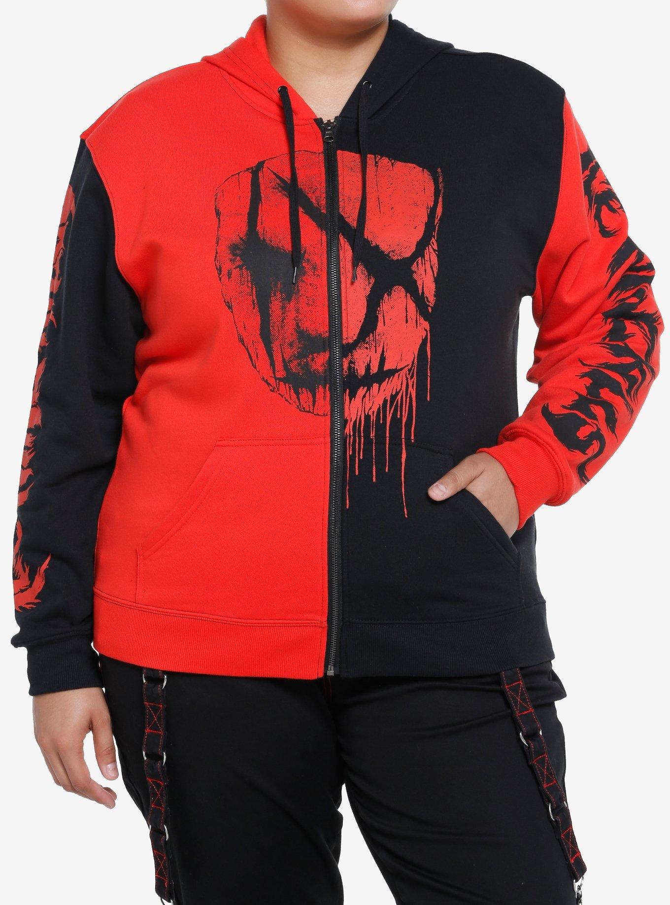 Ice Nine Kills Mask Split Girls Hoodie Plus Size | Hot Topic