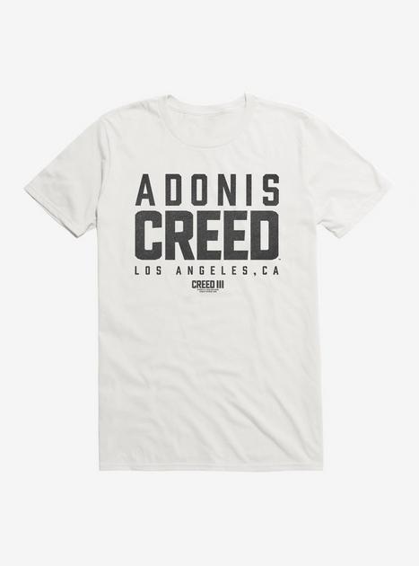 Creed III Adonis Los Angeles T-Shirt - WHITE | Hot Topic