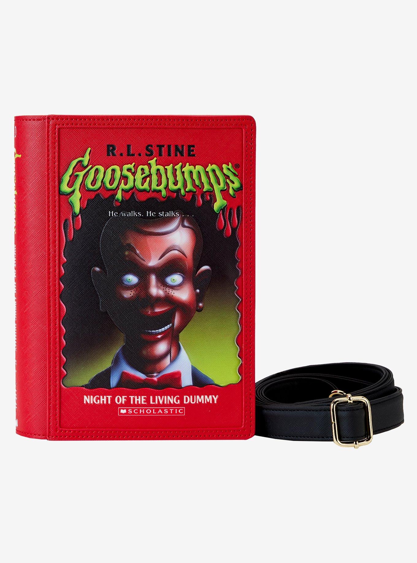 Loungefly Goosebumps Living Dummy Book Crossbody Bag | Hot Topic