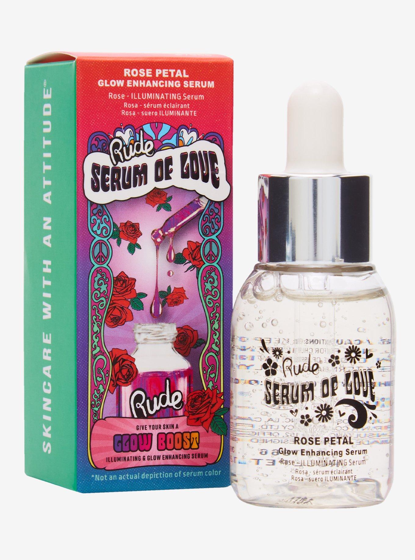 Rude Cosmetics Rose Petal Illuminating Serum | Hot Topic