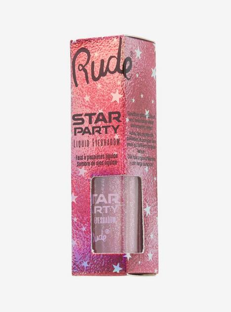 Rude Cosmetics Star Party Pink Glitter Liquid Eye Shadow | Hot Topic