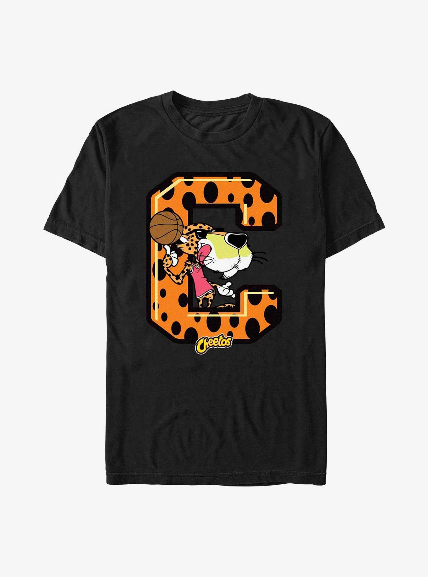 Cheetos Chester Playing Ball T-Shirt - BLACK | BoxLunch