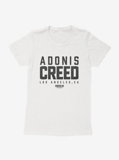 Creed III Adonis Los Angeles Womens T-Shirt - WHITE | BoxLunch