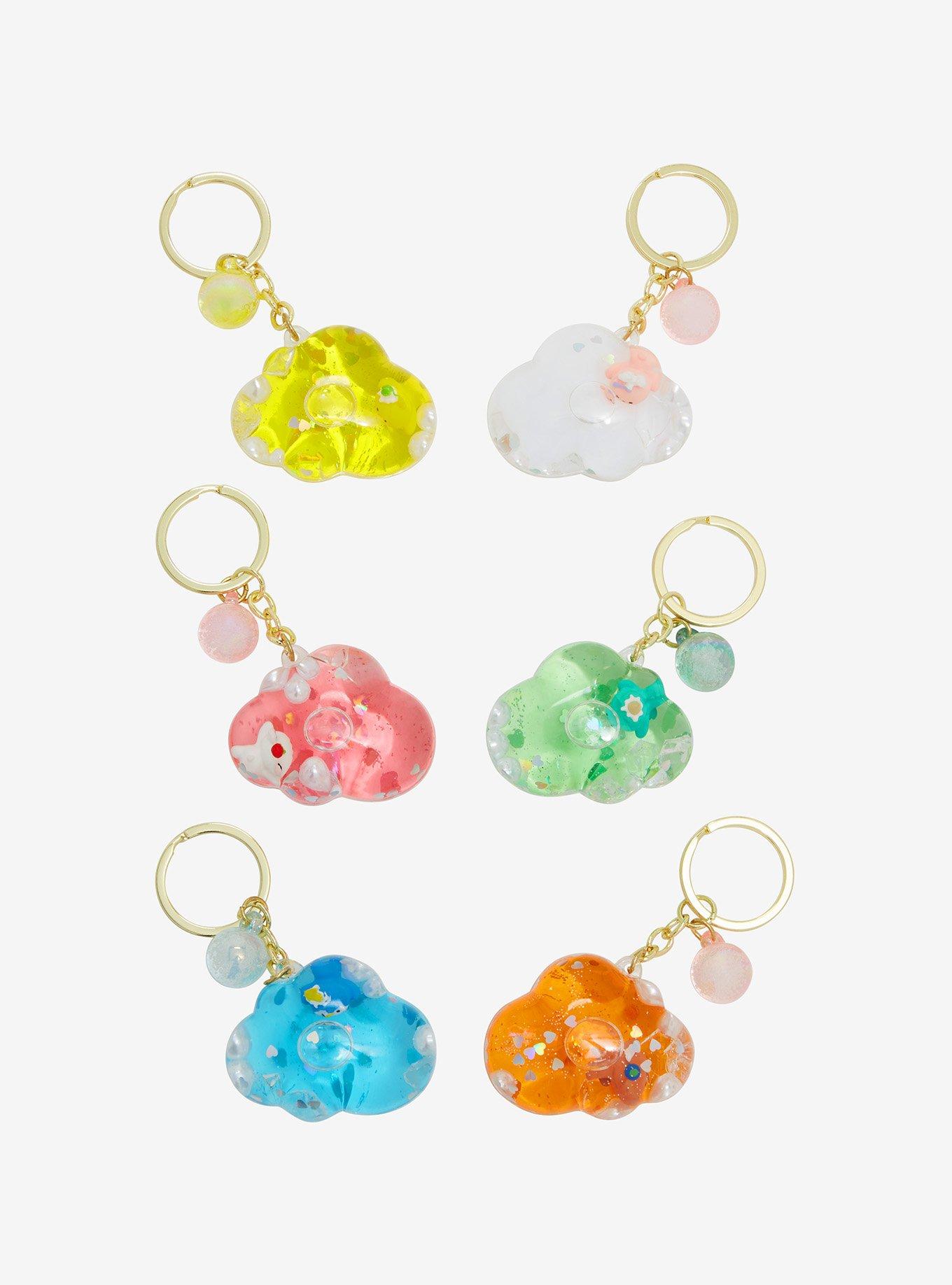 Floating Animal Cloud Figural Blind Bag Keychain | BoxLunch