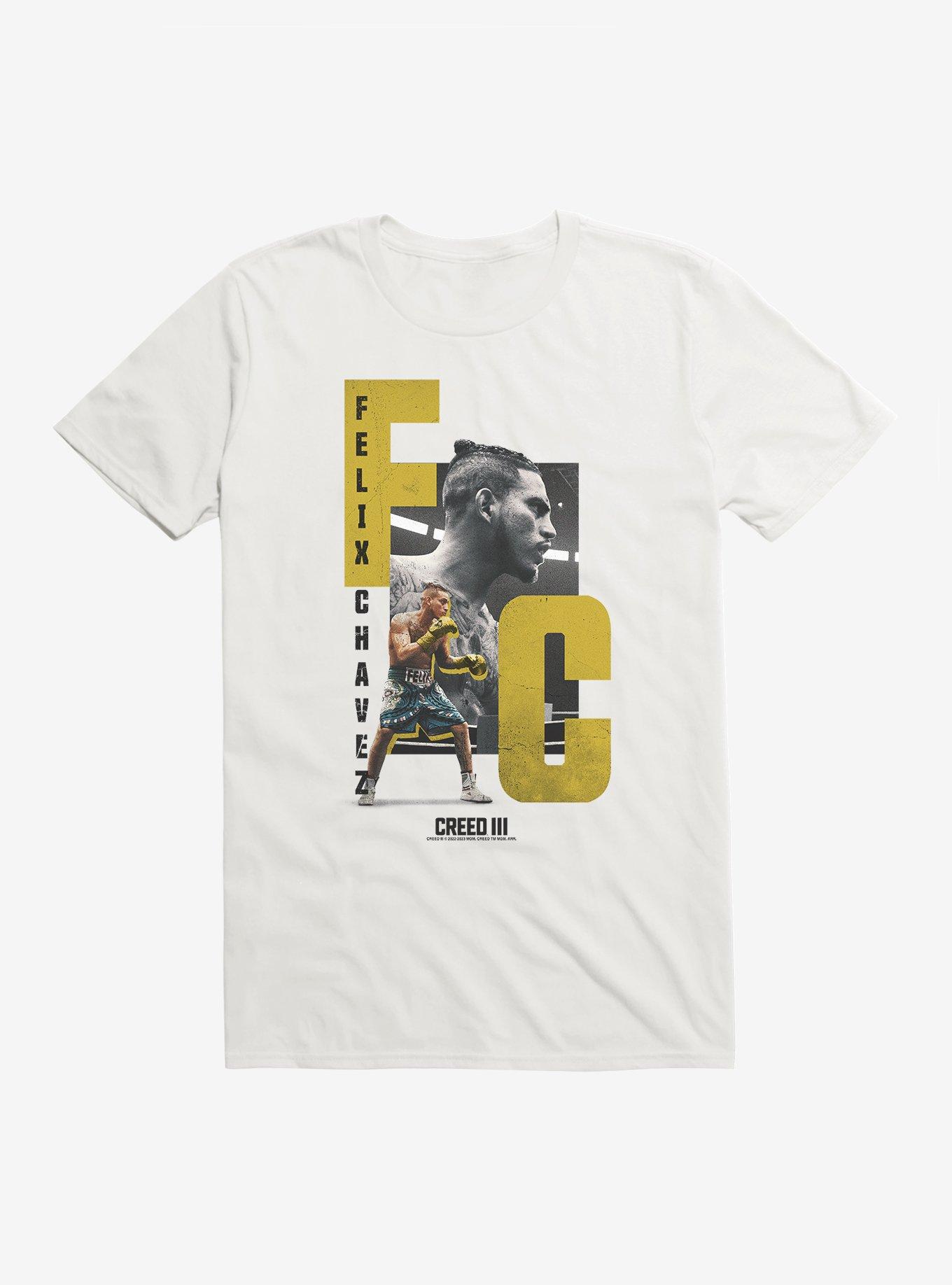 Creed III Felix Chavez Portrait T-Shirt - WHITE | BoxLunch