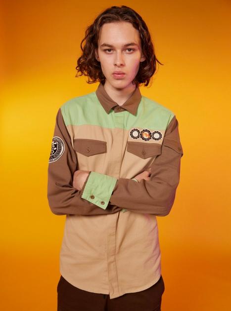 Our Universe Marvel Loki OB Long-Sleeve Woven Button-Up | Hot Topic