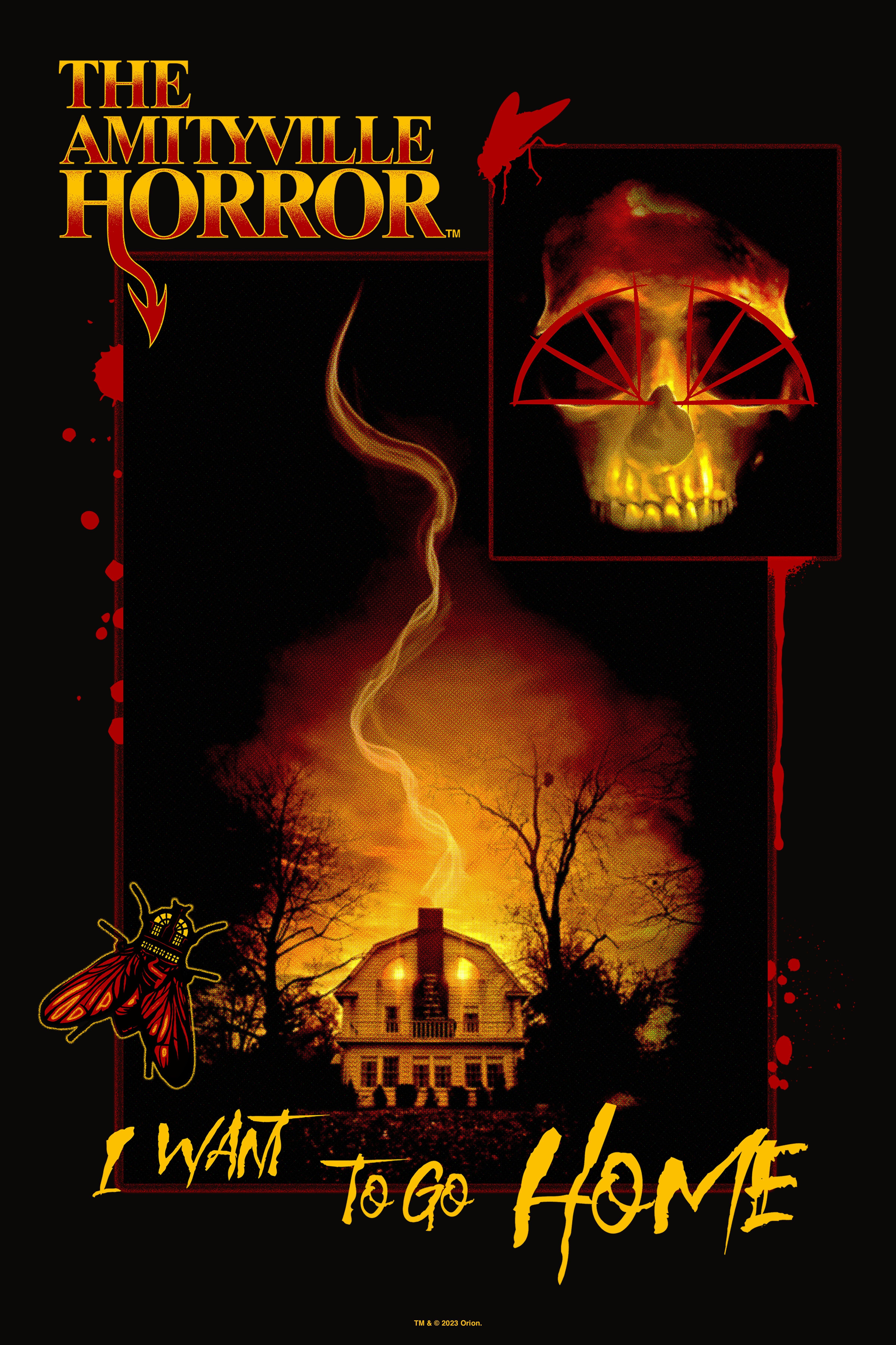 The Amityville Horror I Want To Go Home Poster - WHITE | BoxLunch