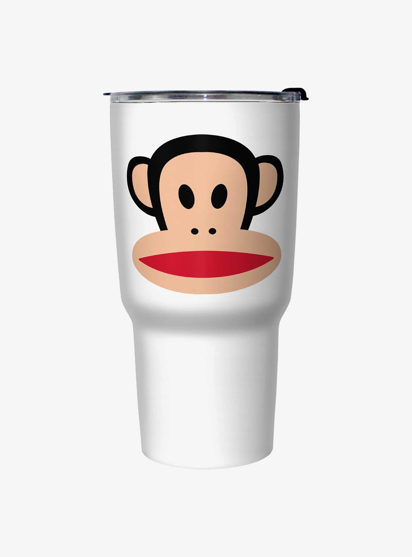 Paul Frank Julius Monkey Head Travel Mug - WHITE | Hot Topic