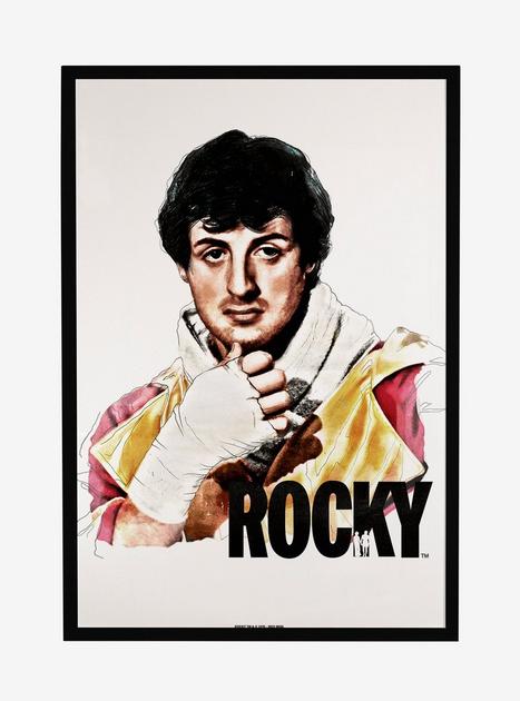Rocky Drawing Portrait Framed Poster | BoxLunch