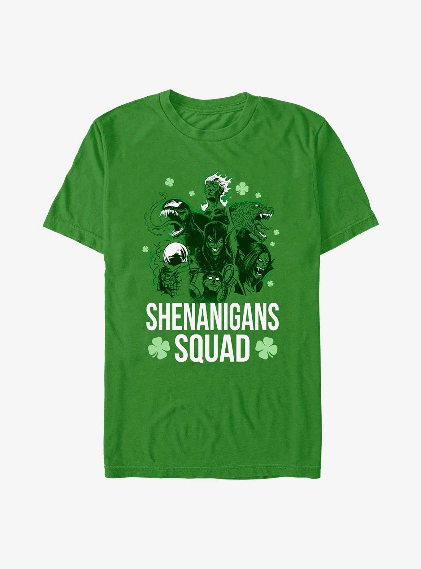 Marvel Spider-Man Villains Shenanigans Squad T-Shirt - GREEN | BoxLunch