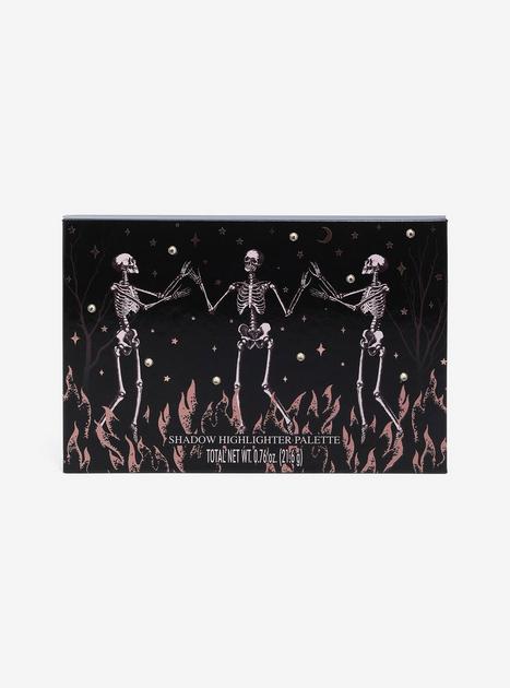 Dancing Skeletons Eyeshadow & Highlighter Palette | Hot Topic