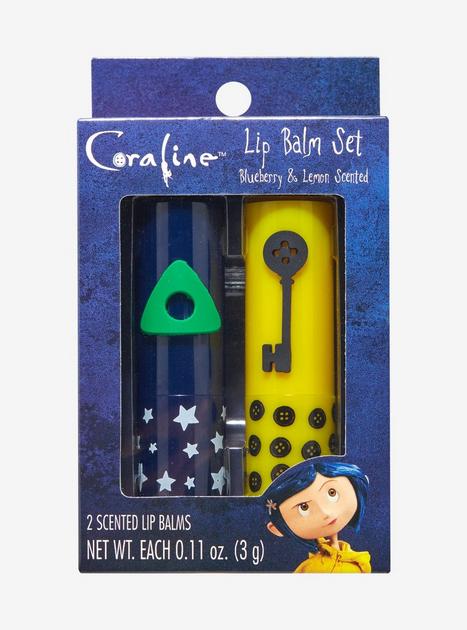 Coraline Stone & Key Lip Balm Set | Hot Topic