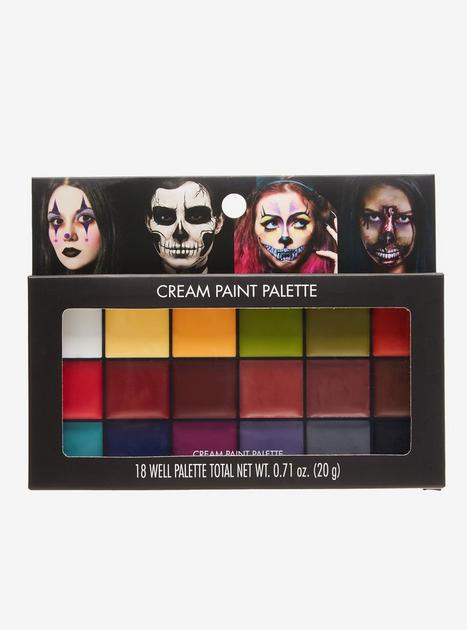 Colorful Cream Face Paint Palette | Hot Topic