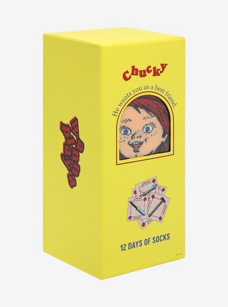 Chucky 12 Days Of Socks Gift Set | Hot Topic