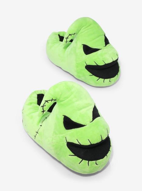The Nightmare Before Christmas Oogie Boogie Plush Slippers | Hot Topic