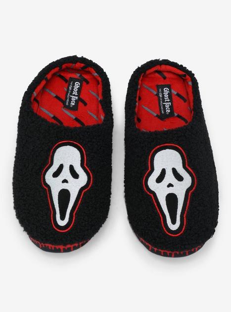 Scream Ghost Face Slippers | Hot Topic