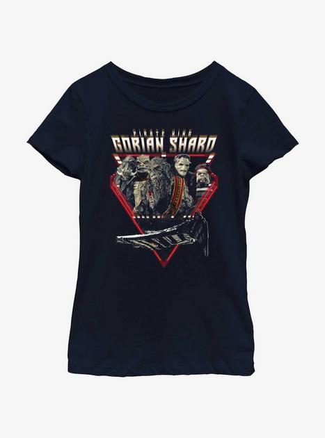Star Wars The Mandalorian Pirate King Gorian Shard Youth Girls T Shirt