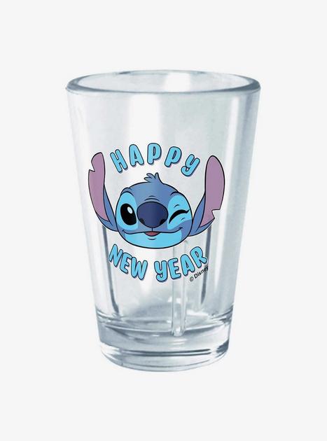 Disney Lilo & Stitch Happy New Year Stitch Wink Mini Glass - CLEAR ...