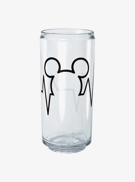 Disney Mickey Mouse Mickey Heartline Can Cup - CLEAR | BoxLunch