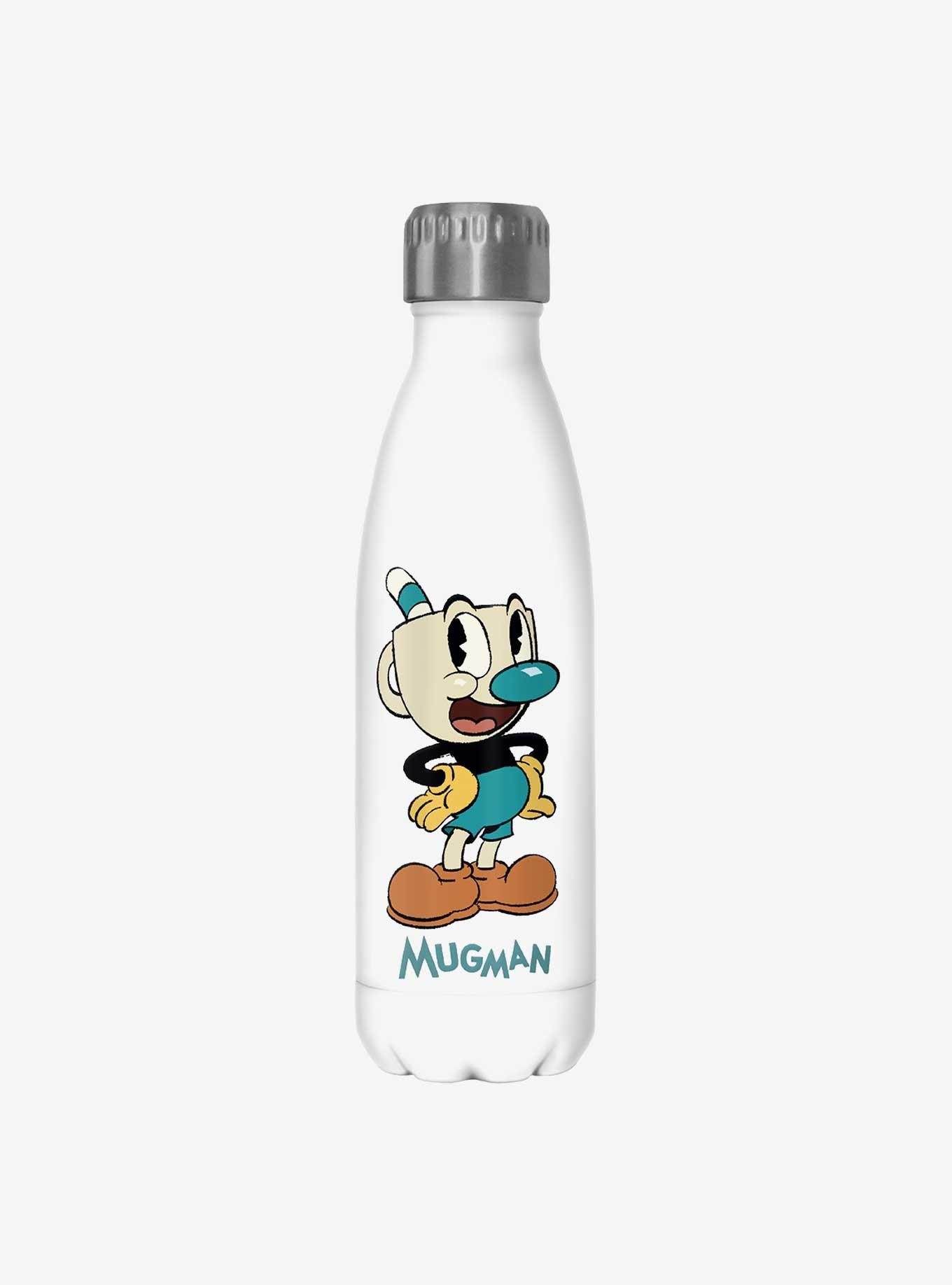Cuphead: The Delicious Last Course Mugman Character Water Bottle | Her ...