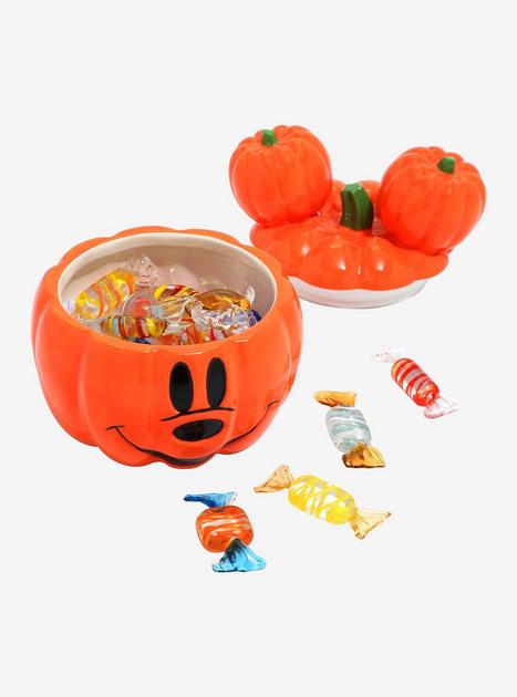 Disney Mickey Mouse Pumpkin Candy Bowl Hot Topic Exclusive | Hot Topic