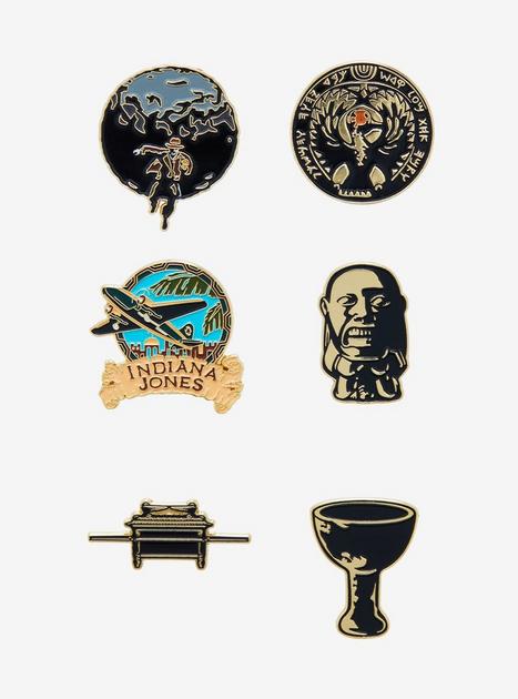 Indiana Jones Icons Blind Box Enamel Pin | Hot Topic