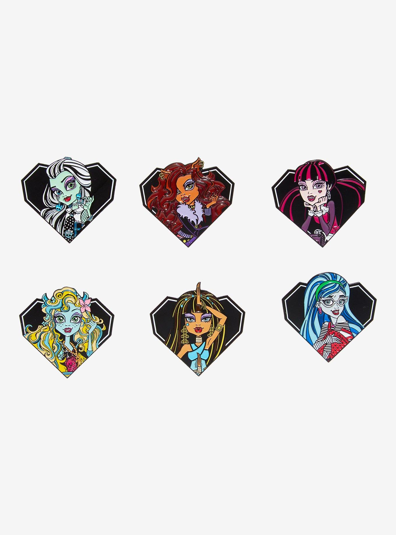 Monster High Heart Characters Blind Box Enamel Pin | Hot Topic