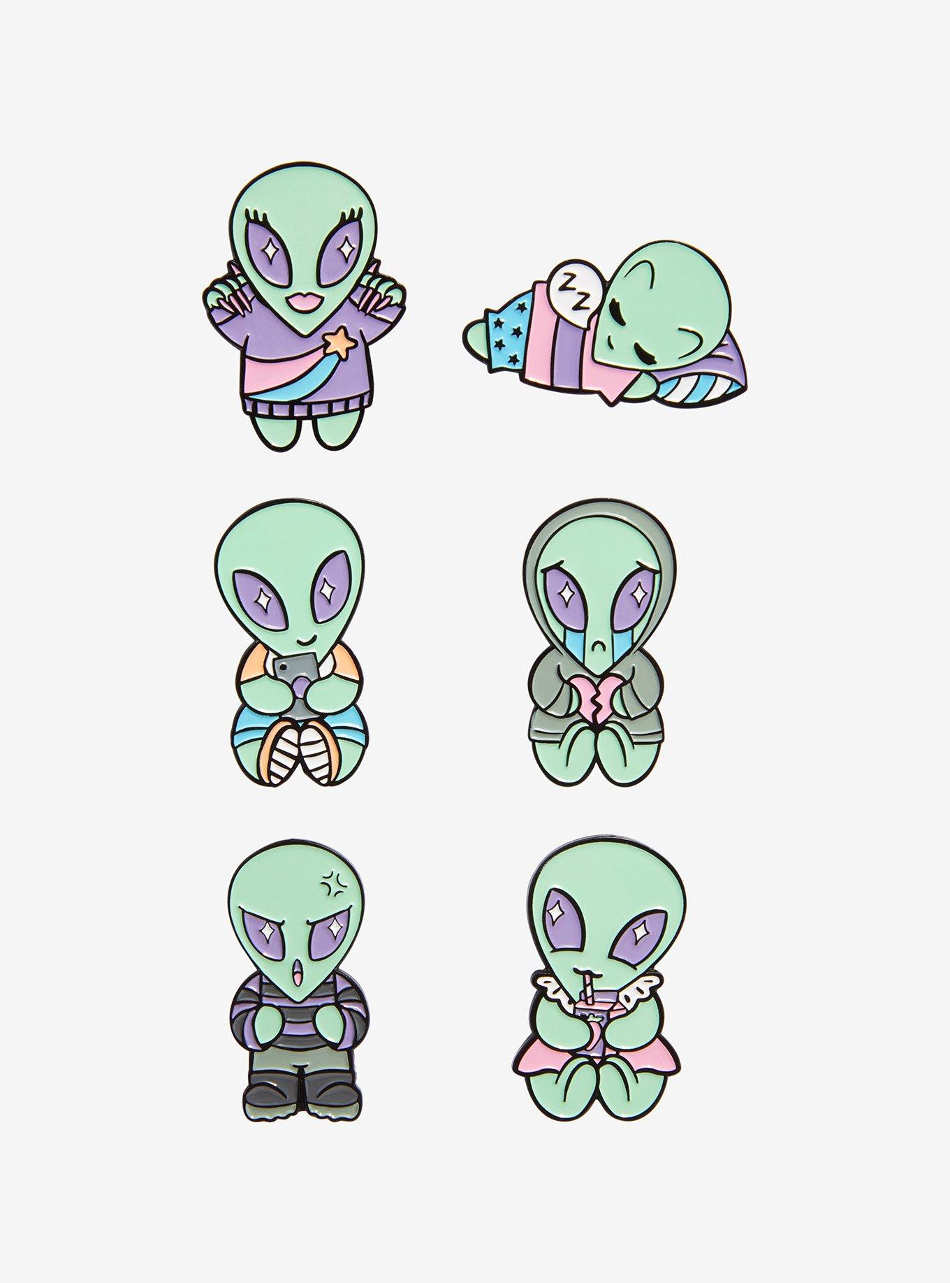 Chibi Alien Blind Bag Enamel Pin | Hot Topic