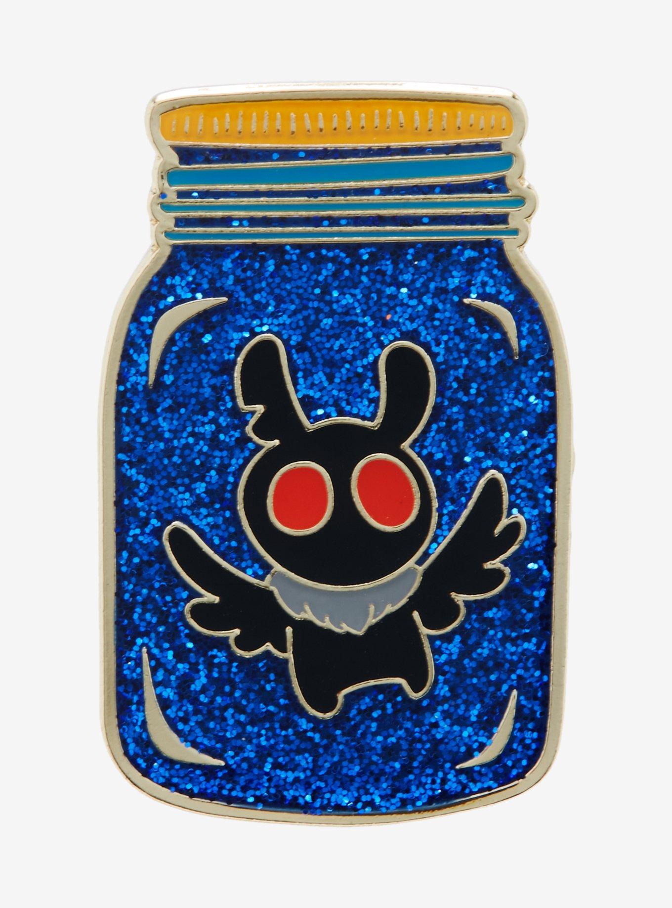 Mothman Glitter Jar Enamel Pin | Hot Topic
